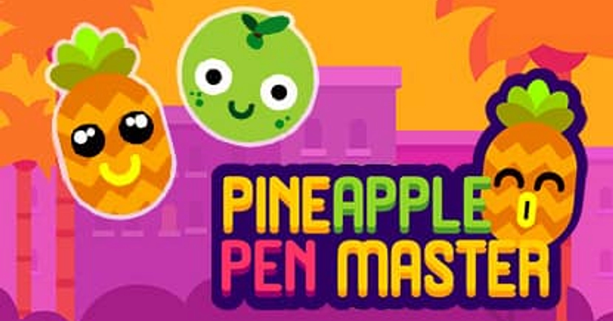 Pineapple Pen Master - Online Game - Play for Free | Starbie.co.uk