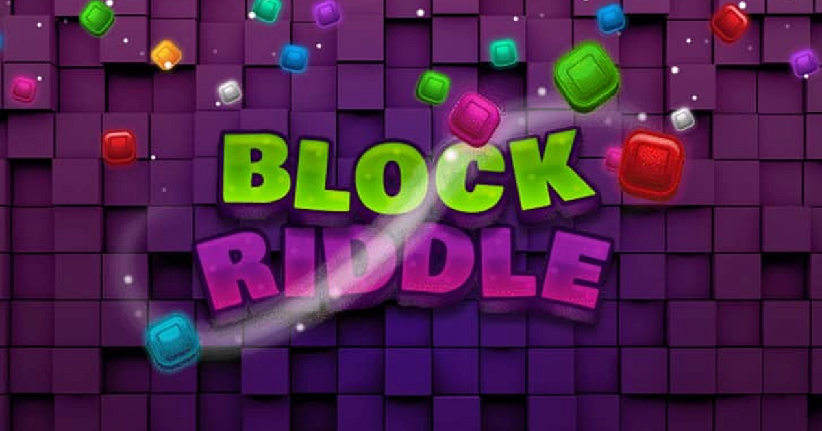 Block Riddle - Online Game - Play for Free | Starbie.co.uk