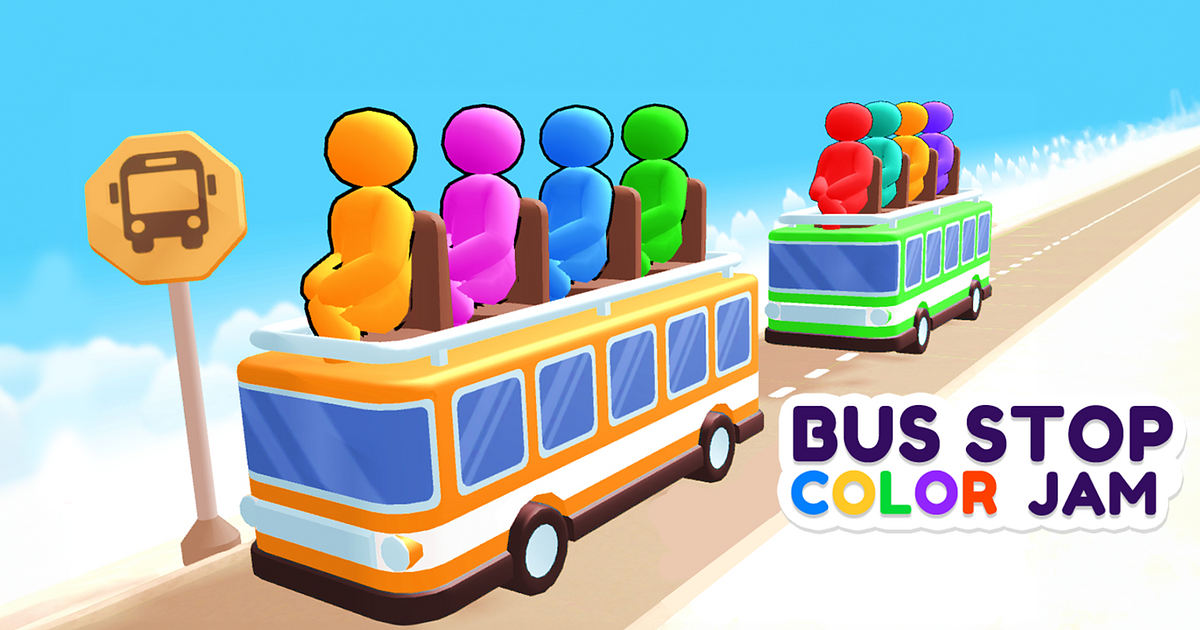 Bus Stop Color Jam - Online Game - Play for Free | Starbie.co.uk