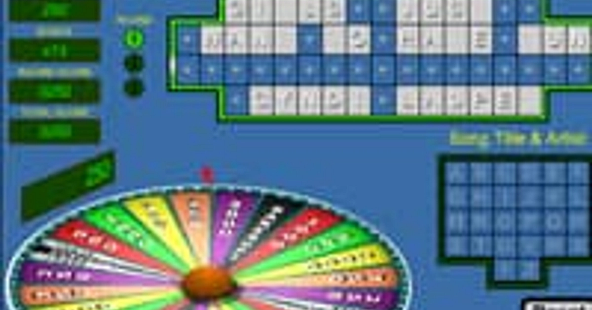 Wheel Of Fortune - Online Game - Play for Free | Starbie.co.uk