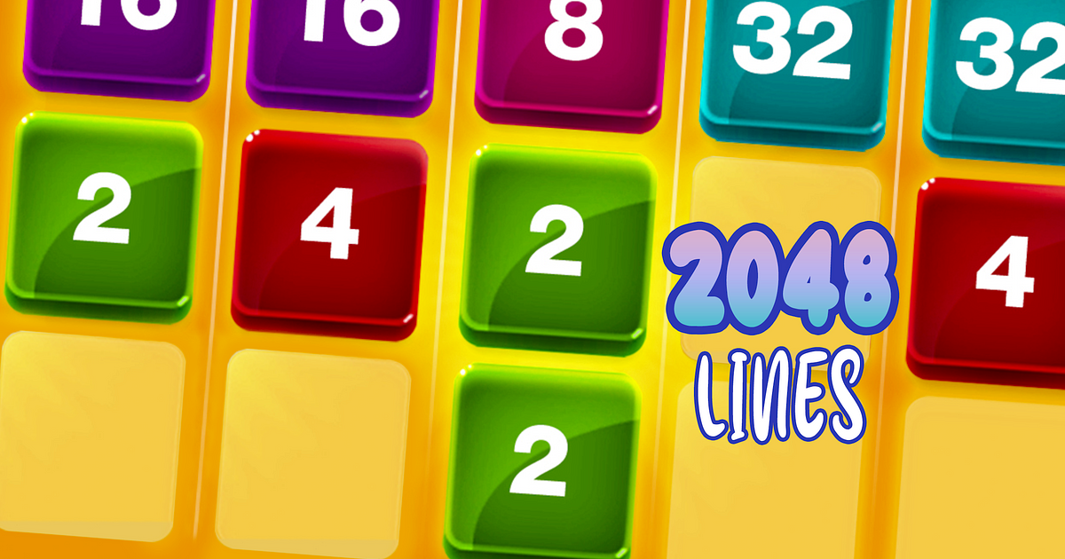 2048 Lines - Online Game - Play for Free | Starbie.co.uk