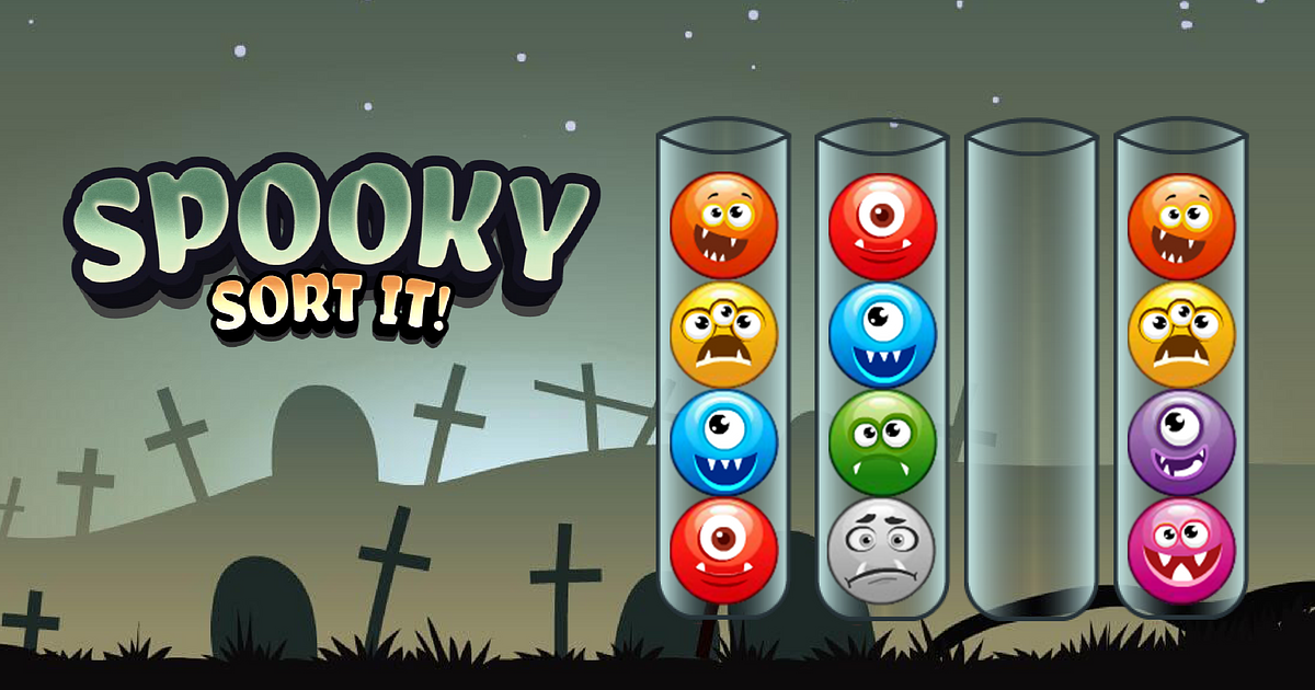 Spooky Sort It - Online Game - Play for Free | Starbie.co.uk