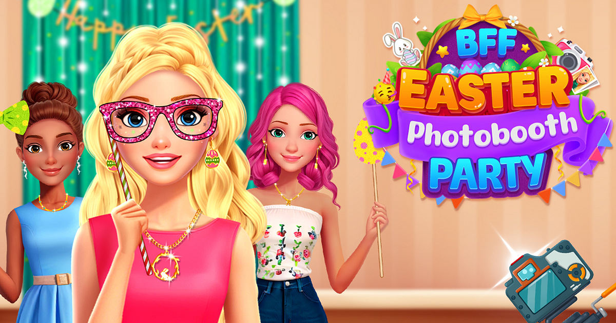 BFF Easter Photobooth Party - Online Game - Play for Free | Starbie.co.uk