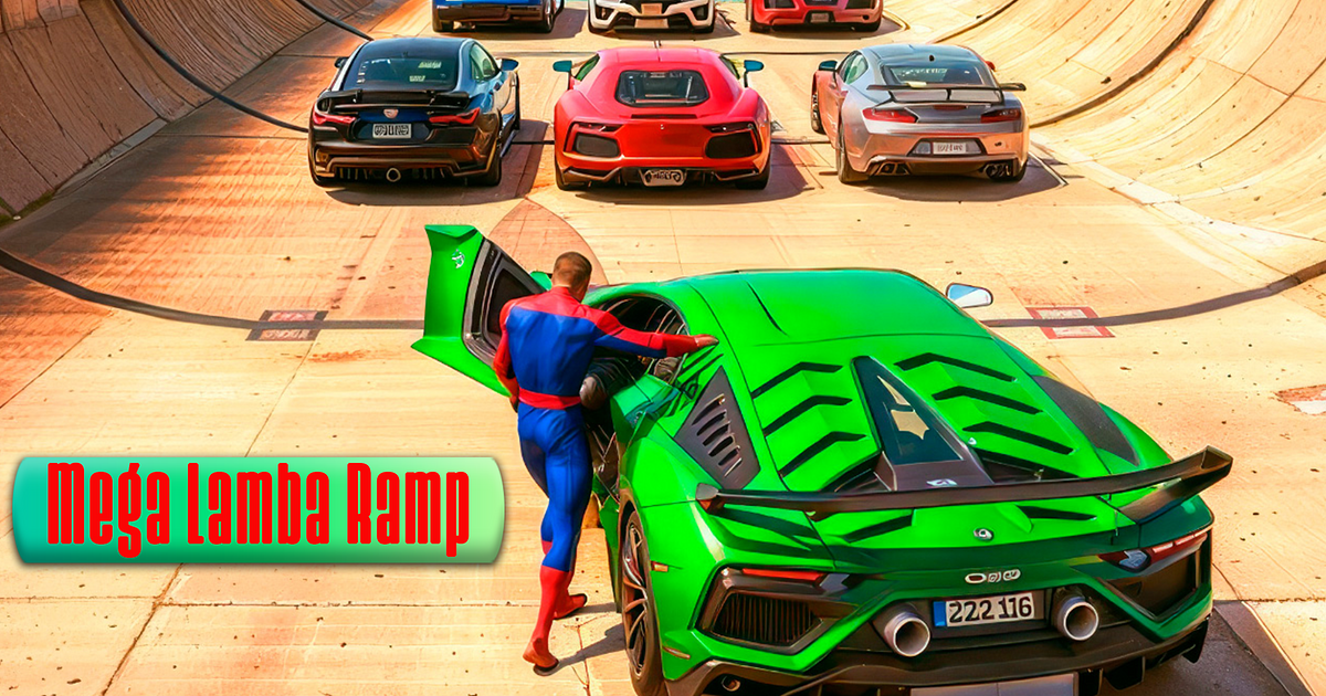 Mega Lamba Ramp - Online Game - Play for Free | Starbie.co.uk