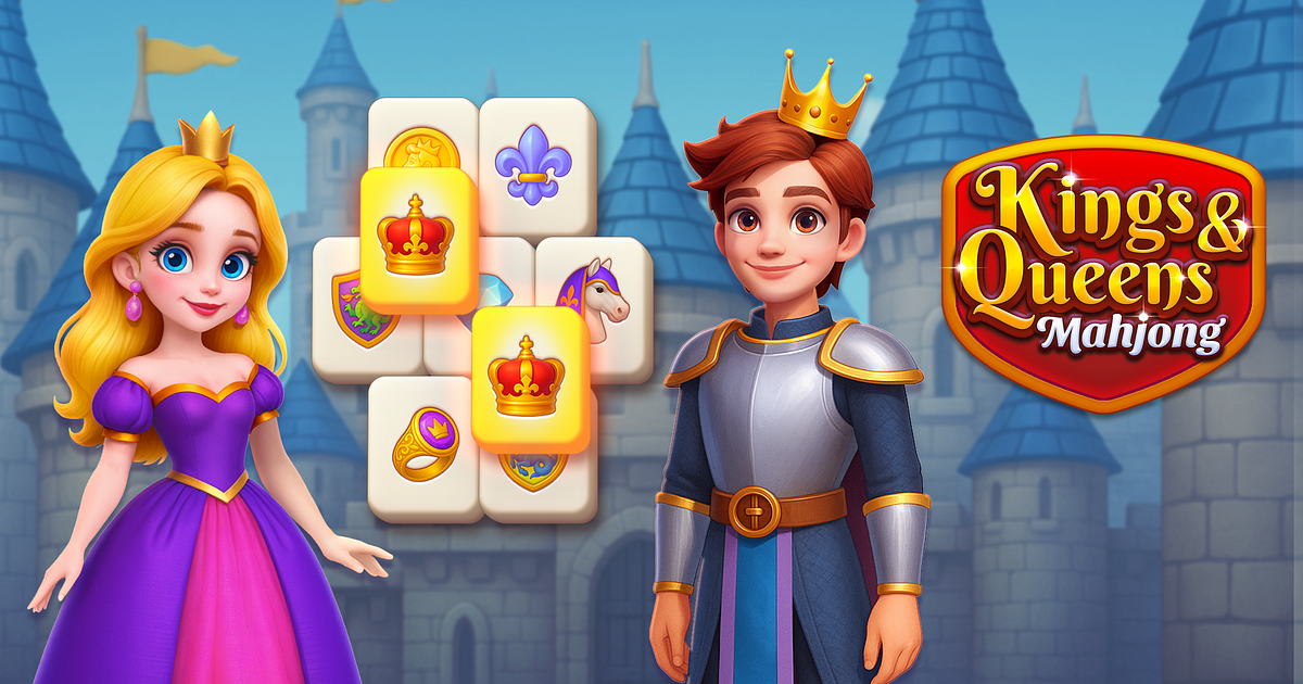 Kings and Queens Mahjong - Online Game - Play for Free | Starbie.co.uk