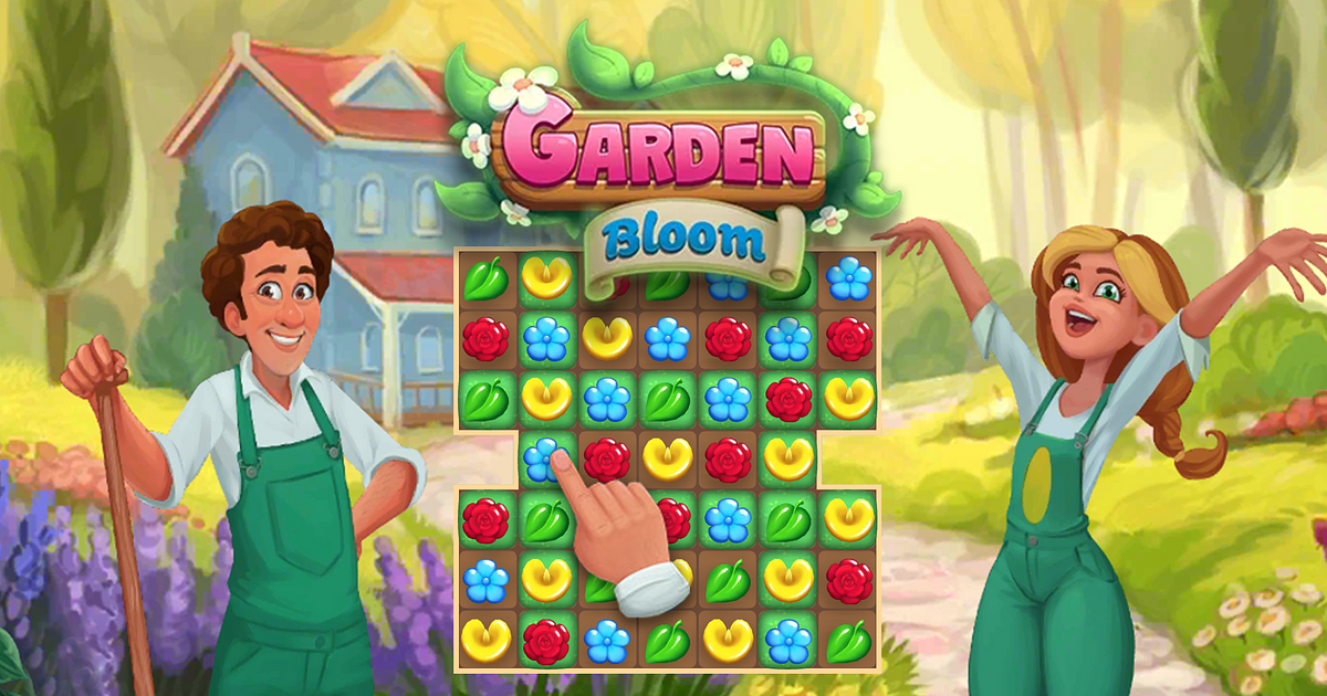 Garden Bloom - Online Game - Play for Free | Starbie.co.uk