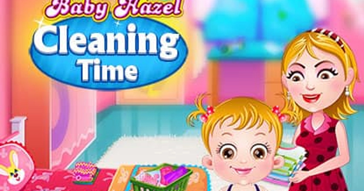 Baby Hazel Cleaning Time - Online Game - Play for Free | Starbie.co.uk