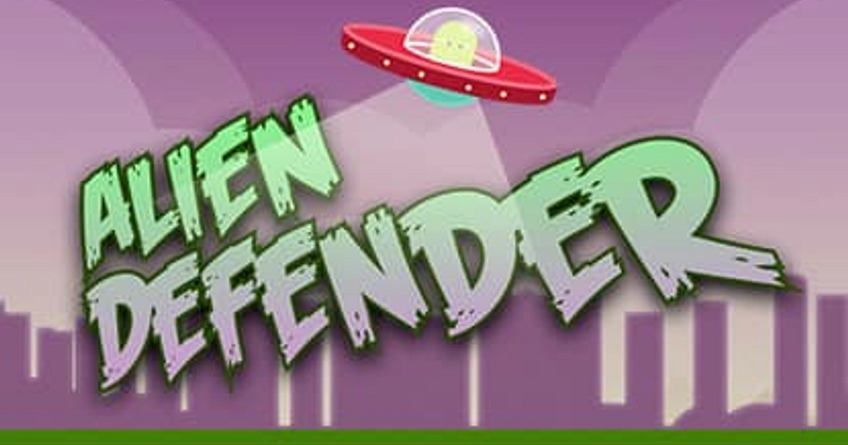 Alien Defender - Online Game - Play for Free | Starbie.co.uk