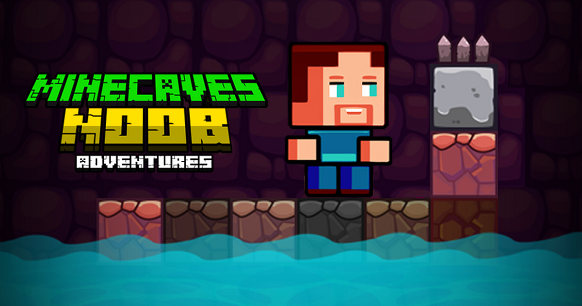 Minecaves Noob Adventure - Online Game - Play for Free | Starbie.co.uk