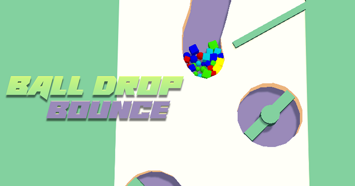 Ball Drop Bounce - Online Game - Play for Free | Starbie.co.uk