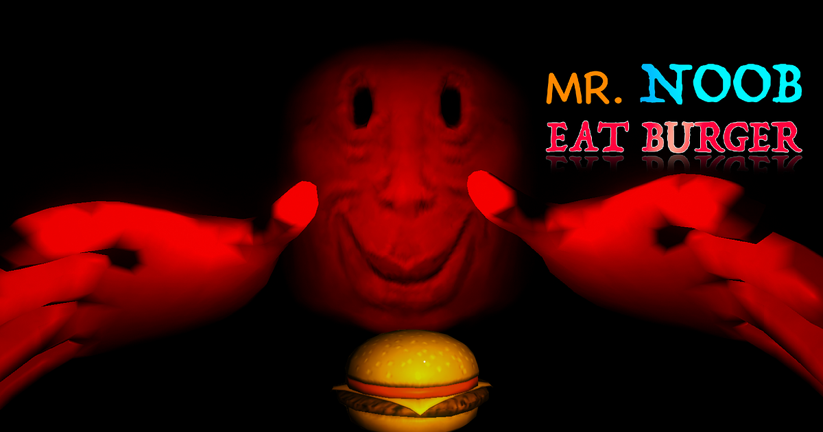 Mr Noob Eat Burger - Online Game - Play for Free | Starbie.co.uk