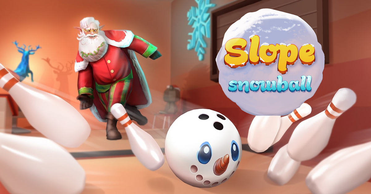 Slope Snowball - Online Game - Play for Free | Starbie.co.uk