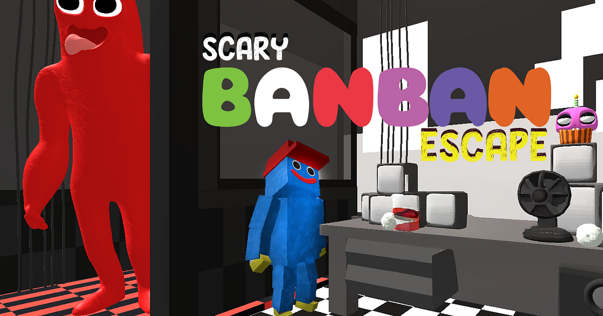 Scary BanBan Escape - Online Game - Play for Free | Starbie.co.uk