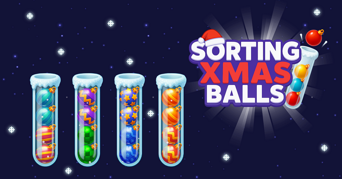 Sorting Xmas Balls - Online Game - Play for Free | Starbie.co.uk