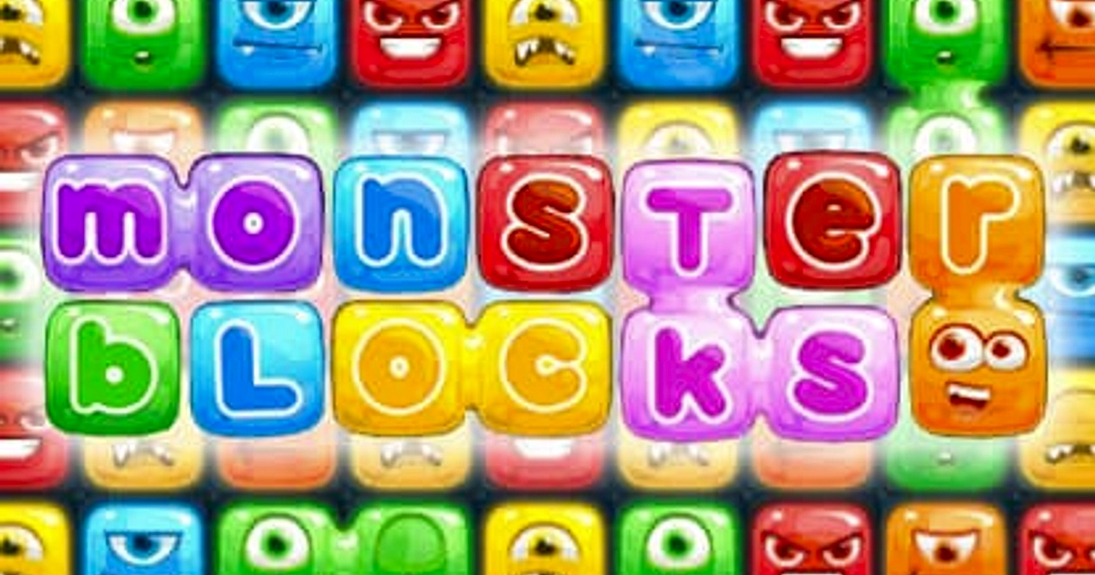 Monster Blocks - Online Game - Play for Free | Starbie.co.uk