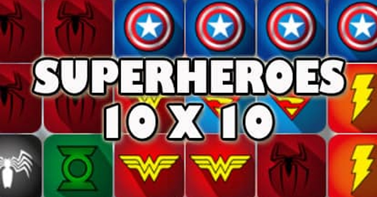 Superheroes 1010 - Online Game - Play for Free | Starbie.co.uk