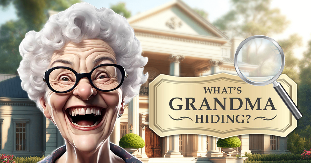 Whats Grandma Hiding? - Online Game - Play for Free | Starbie.co.uk