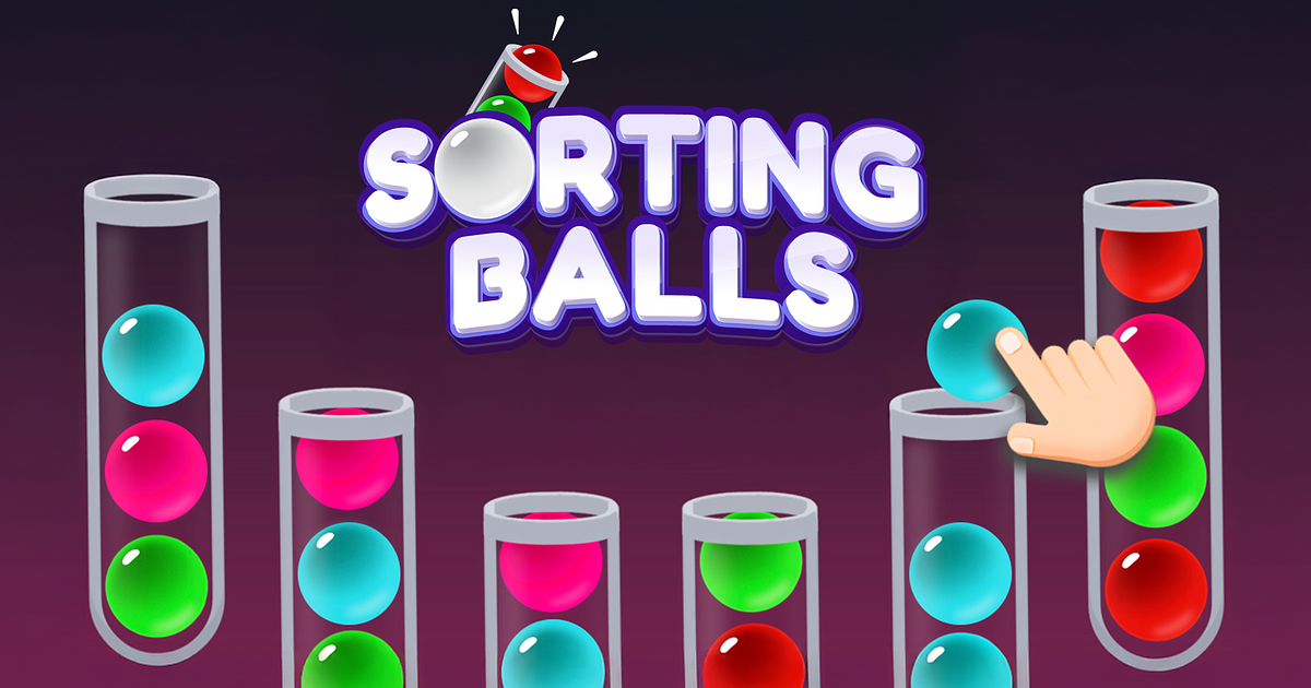 Sorting Balls - Online Game - Play for Free | Starbie.co.uk