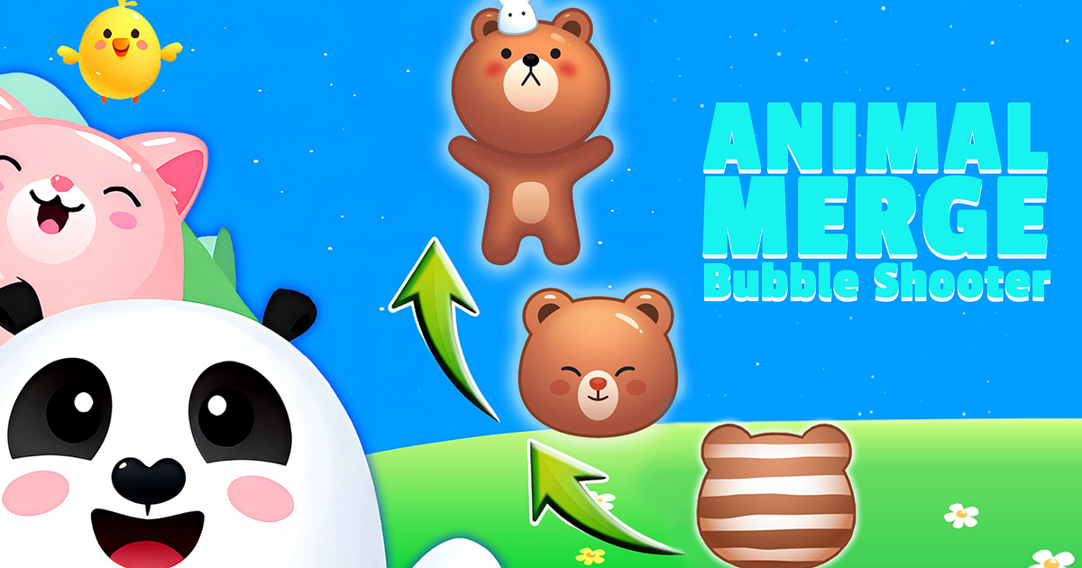 Animal Merge Bubble Shooter - Online Game - Play for Free | Starbie.co.uk