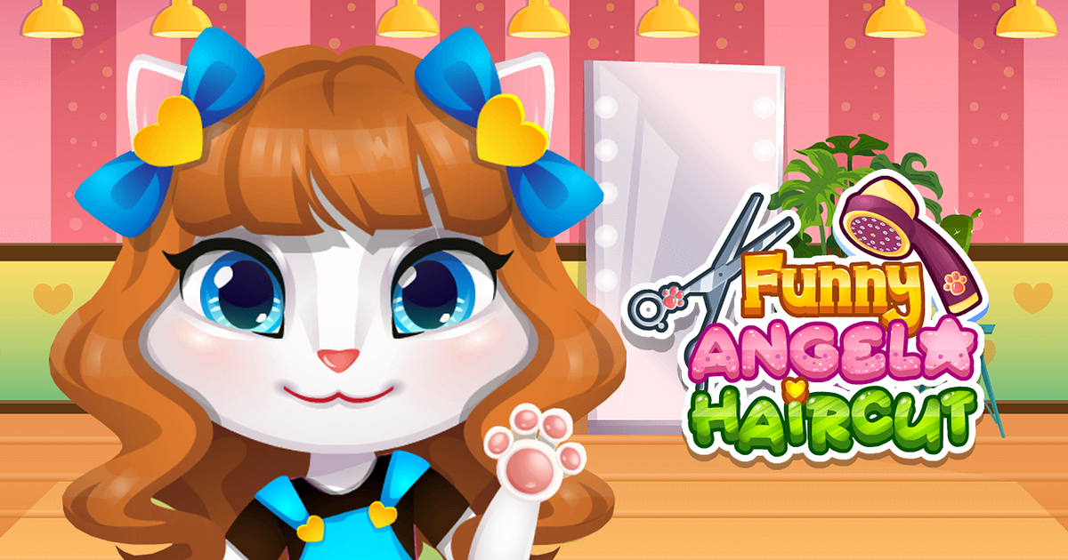 Funny Angela Haircut - Online Game - Play for Free | Starbie.co.uk