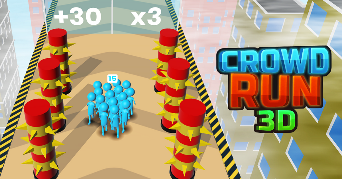 Crowd Run 3D - Online Game - Play for Free | Starbie.co.uk